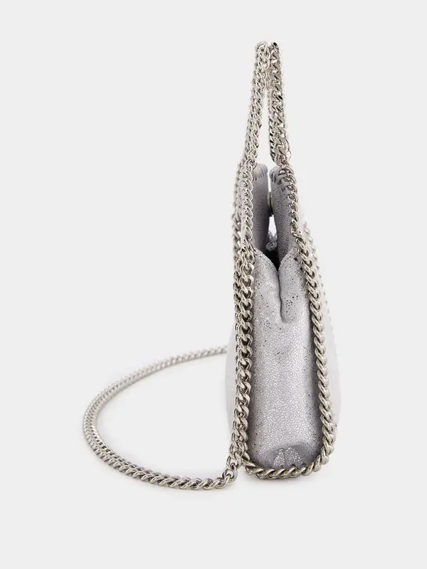 Stella McCartney Tiny Falabella Tote - Silver