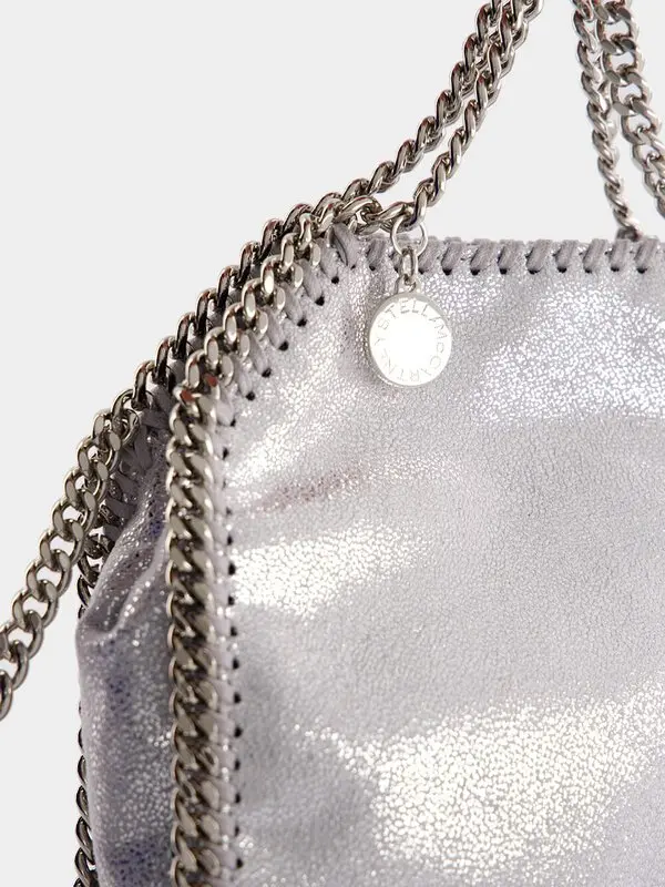 Stella McCartney Tiny Falabella Tote - Silver