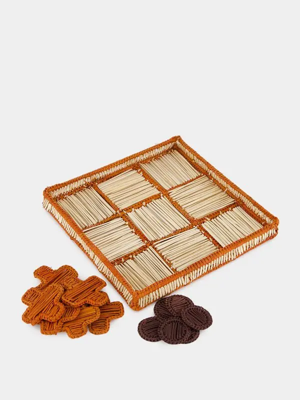 Coro Cora Iraca Palm Tic Tac Toe Board Game