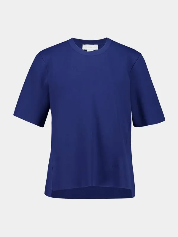 Stella McCartney Iconic Compact Knit Top - Blue