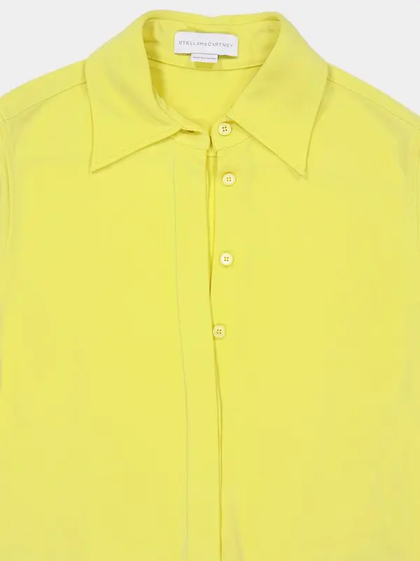 Stella McCartney Long-sleeve Crepe Shirt