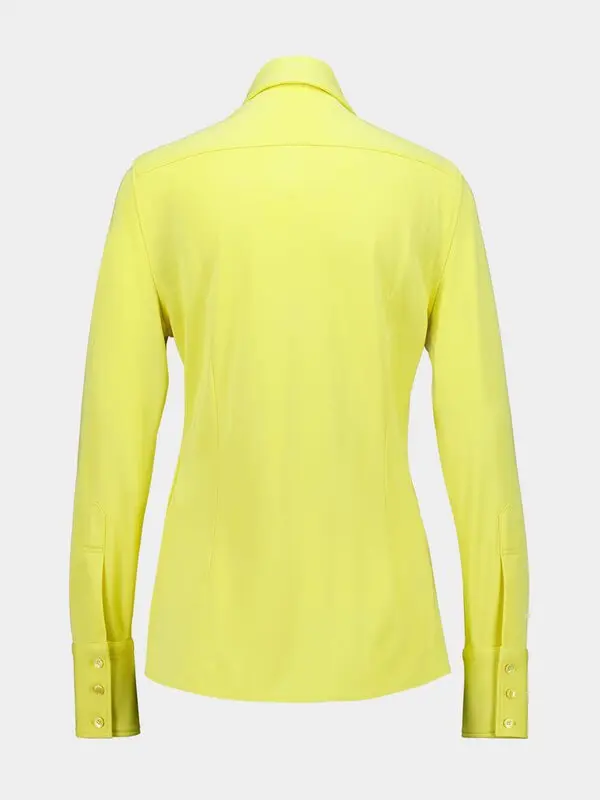 Stella McCartney Long-sleeve Crepe Shirt
