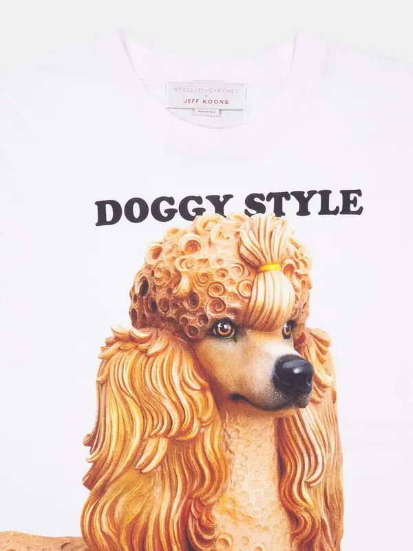 Stella McCartney X Jeff Koons "doggy Style" Graphic T-shirt
