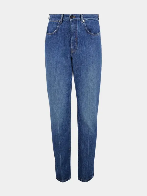 Givenchy Medium Shadow Washed Straight Jeans