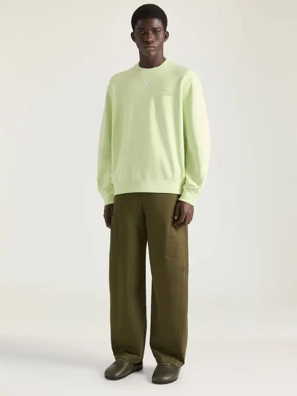 Givenchy Cotton Twill Cargo Trousers - Green