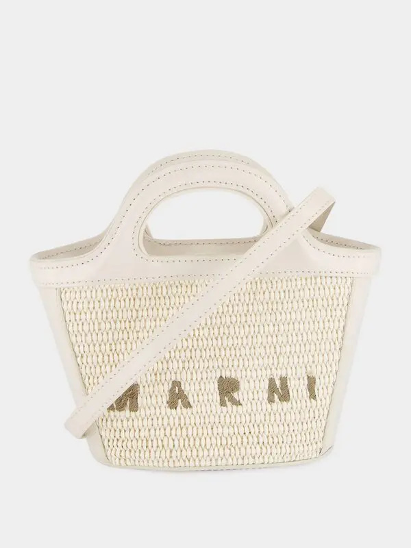 Marni Tropicalia Micro Bag - White