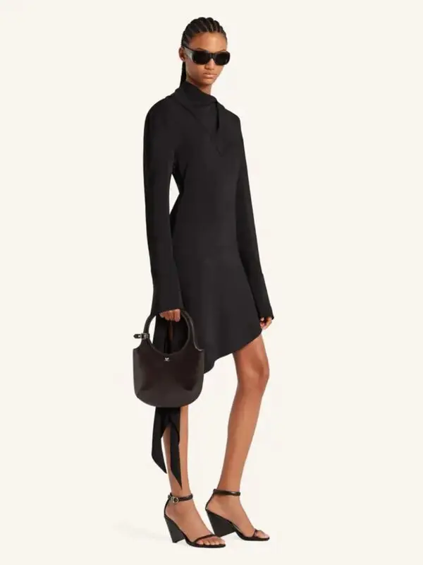 COURREGES Naplack Leather Holy Bag
