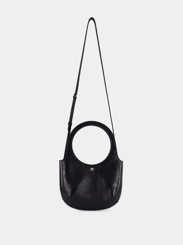 COURREGES Naplack Leather Holy Bag