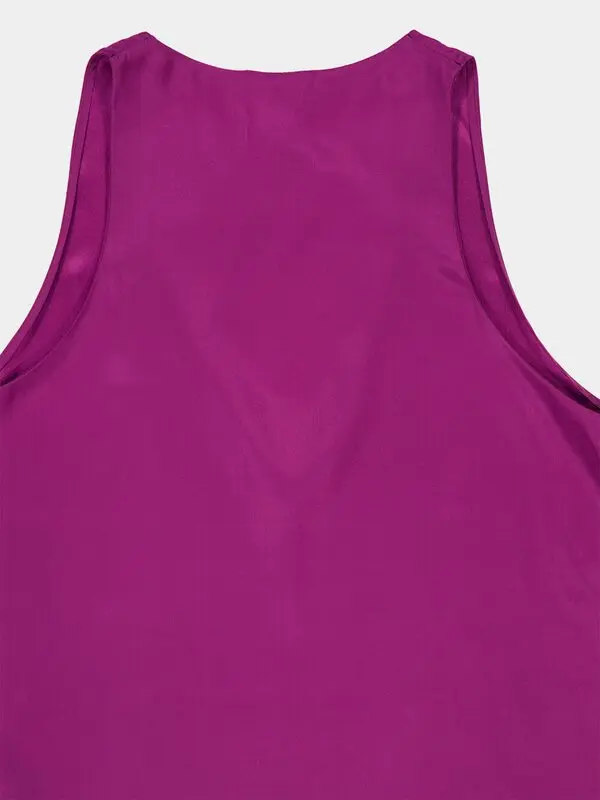 PAULA Silk Tank-top - Pink