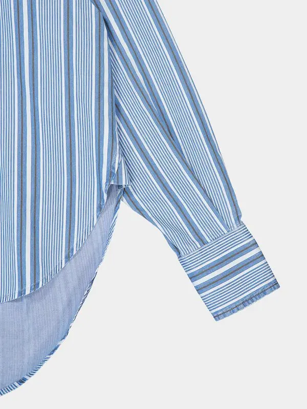 PAULA Brenda Denim Stripes Overshirt