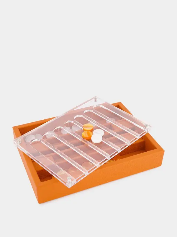 Hector Saxe Paris Leather Connect 4 Game