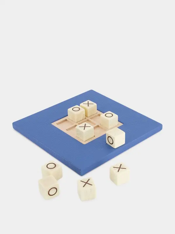 Hector Saxe Paris Limoges Leather Tic Tac Toe