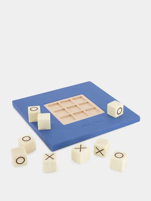 Hector Saxe Paris Limoges Leather Tic Tac Toe