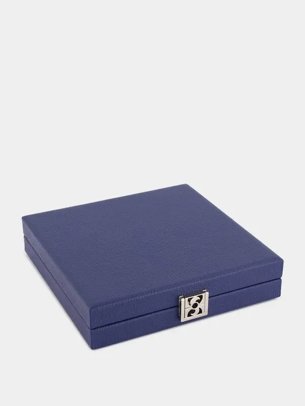 Hector Saxe Paris Bleu De France Deluxe Domino Set
