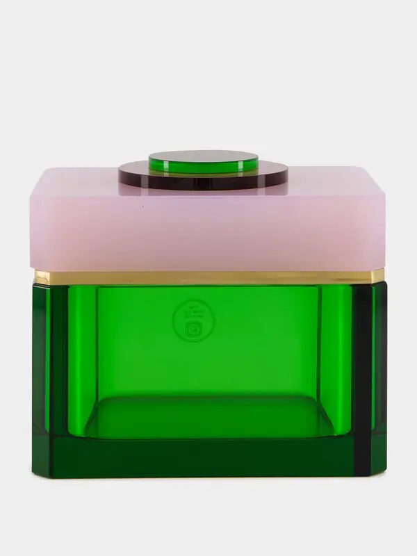 REFLECTIONS COPENHAGEN Green Eye Crystal Trinket Box - Multicolour