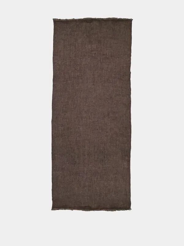 Haomy Charbon Bed Roll Cuba In Linen - Brown