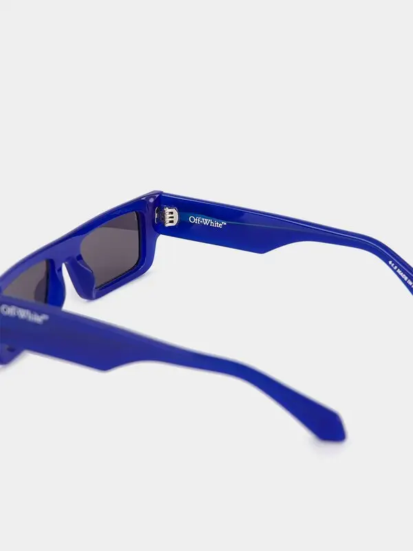 Off-White Pittsburgh Rectangle Sunglasses - Blue