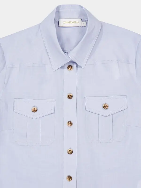 Zimmermann Safari Ramie Shirt