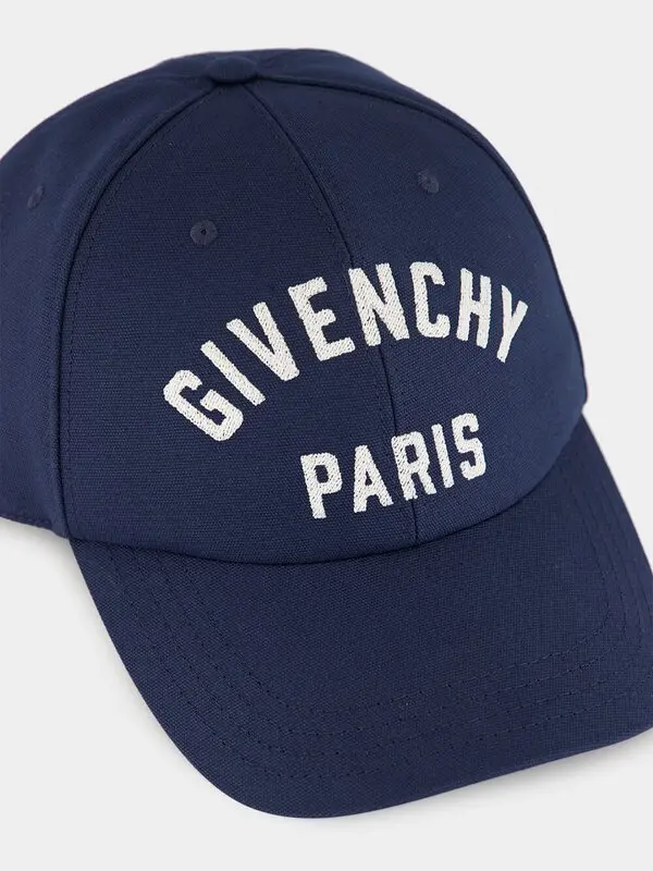 Givenchy Cotton Cap With Embroidered Logo