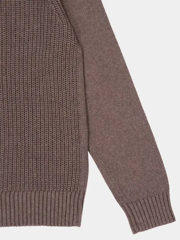 Frescobol Carioca Cedra Grey Romano Cotton-cashmere Polo