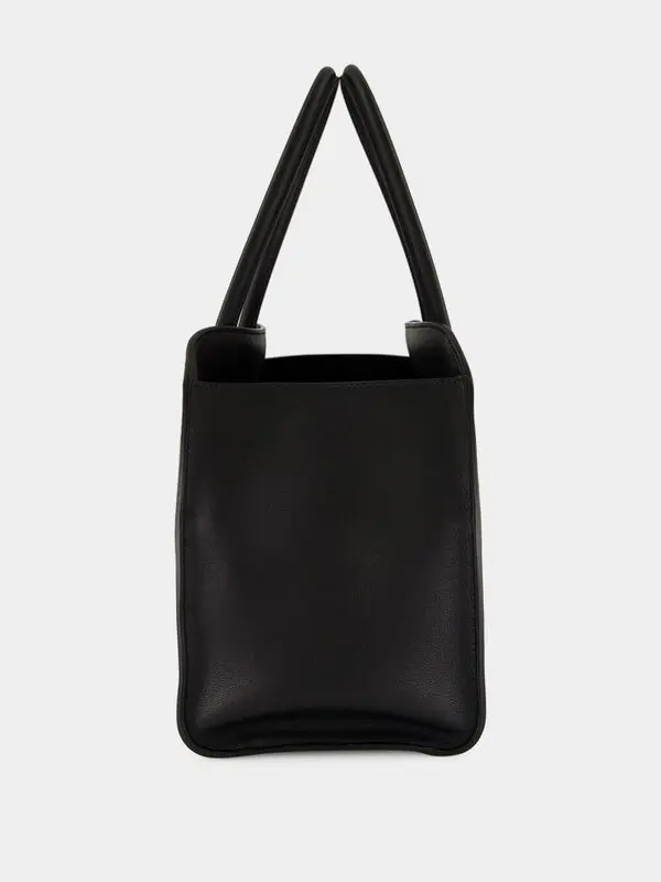 Prada Leather Tote Bag - Black