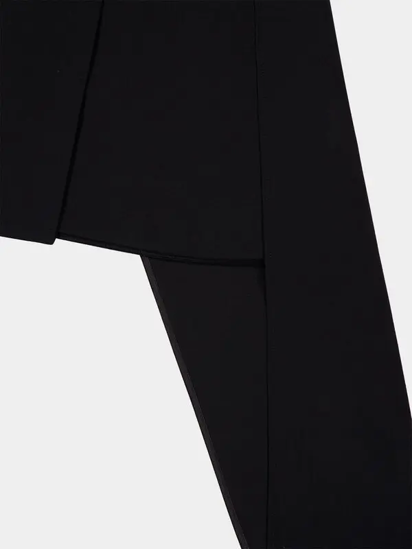COURREGES Oblique Polywool Skirt