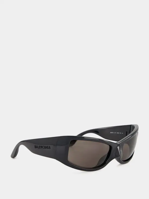 Balenciaga Raven Cat-eye Sunglasses - Black