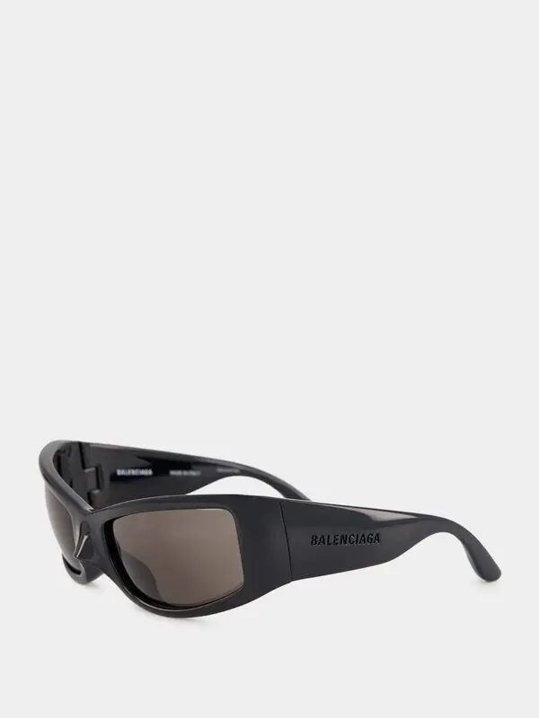 Balenciaga Raven Cat-eye Sunglasses - Black