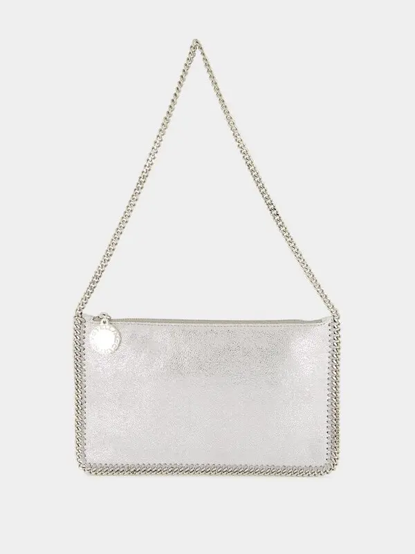 Stella McCartney Falabella Clutch - Silver