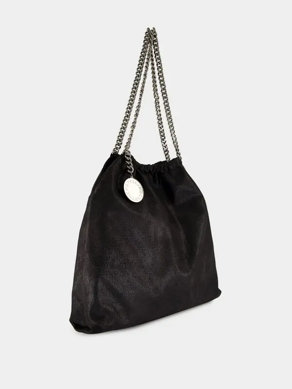 Stella McCartney Falabella Medium Drawstring Bag - Black
