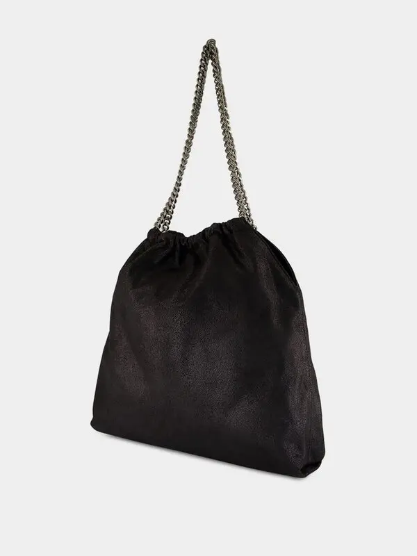 Stella McCartney Falabella Medium Drawstring Bag - Black