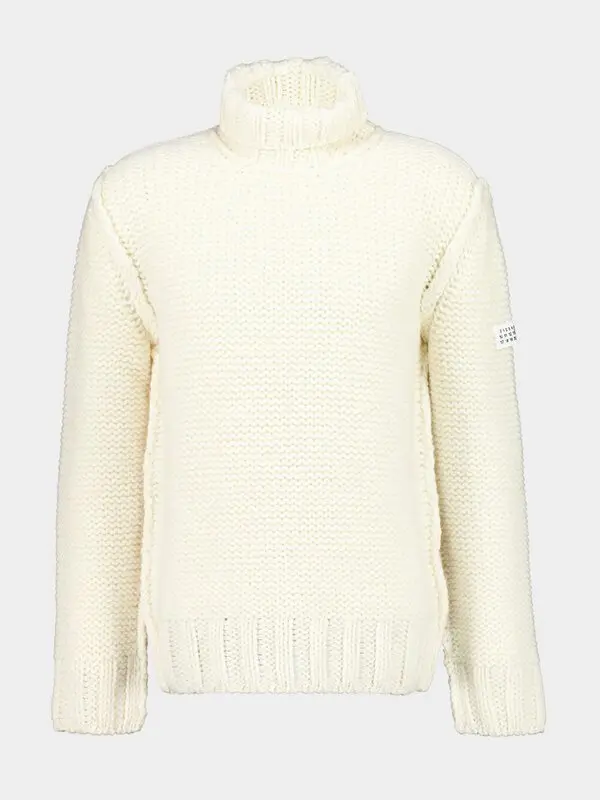 MAISON MARGIELA Chunky Wool Turtleneck Jumper