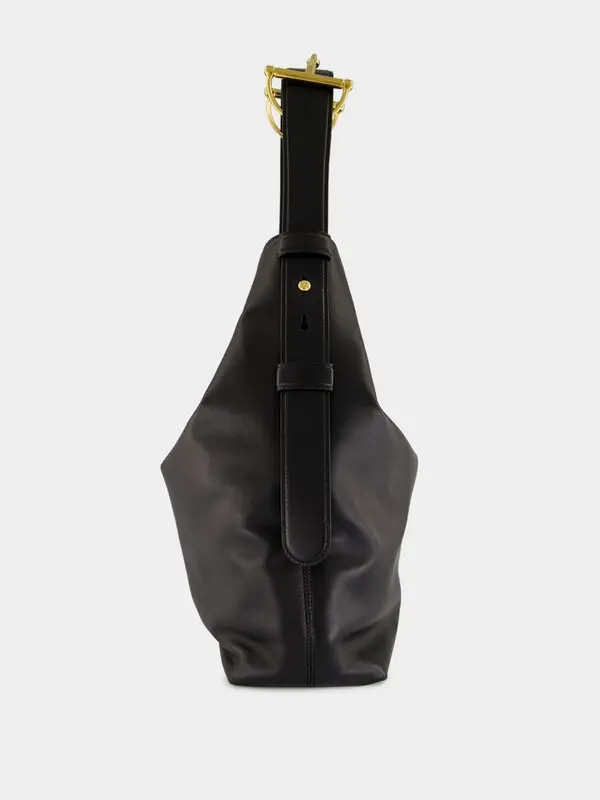 Gucci Leather Beatrix Large Tote Bag - Black