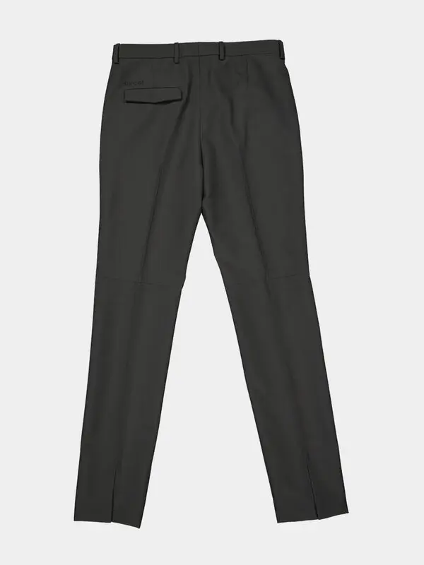 Gucci Straight Fit Technical Panama Trousers