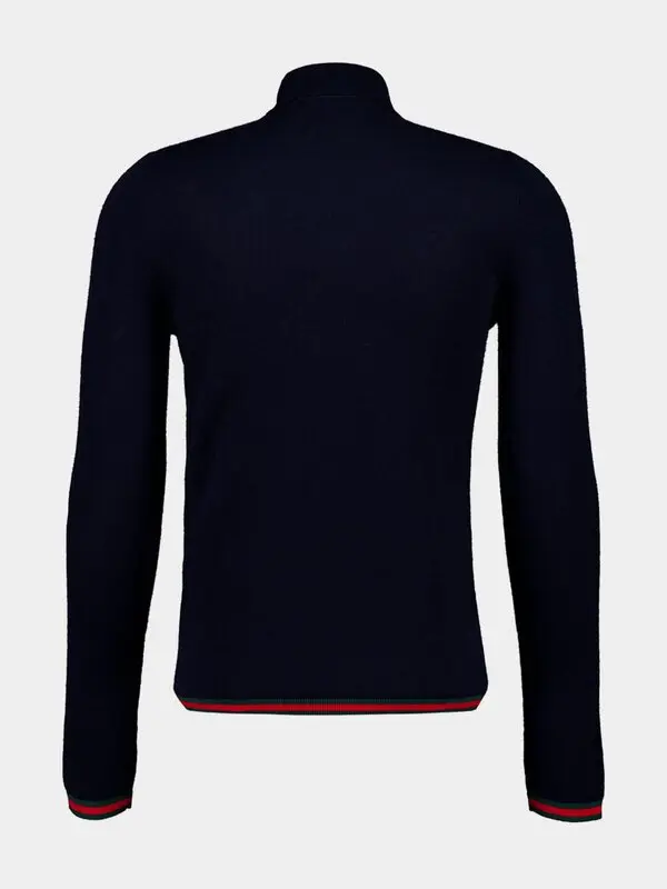 Gucci Cashmere Turtleneck - Blue
