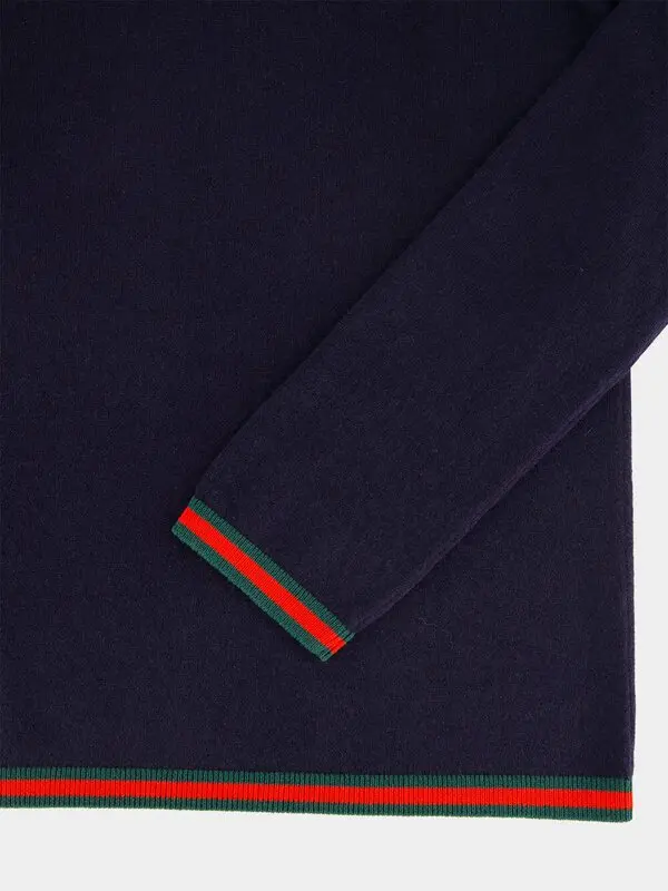 Gucci Cashmere Turtleneck - Blue