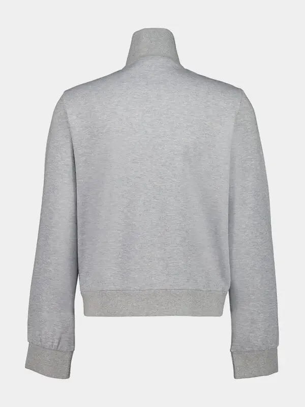 Gucci Mélange Cotton Zip Jacket
