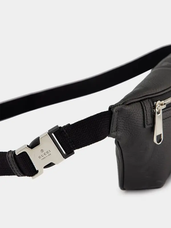 Gucci Leather Gg Jumbo Belt Bag