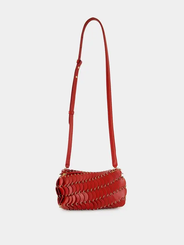 Rabanne Paco Crossbody Leather Bag