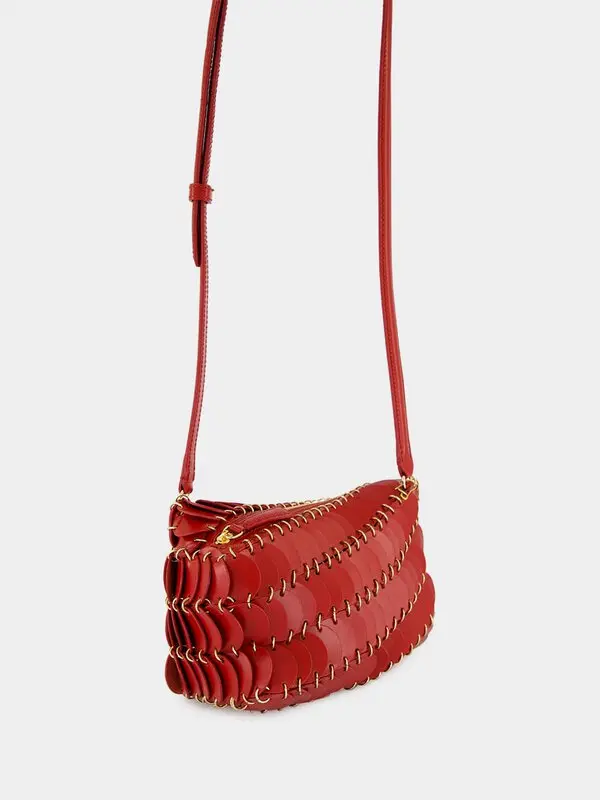 Rabanne Paco Crossbody Leather Bag