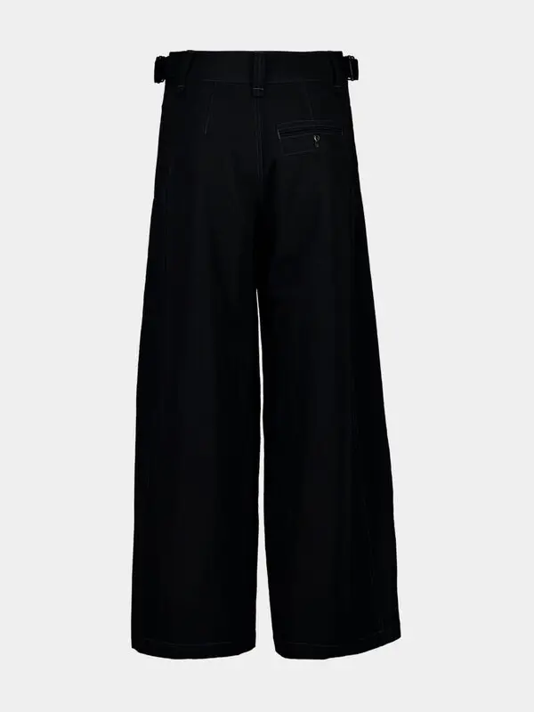 LEMAIRE Maxi Utility Wool Twill Pants