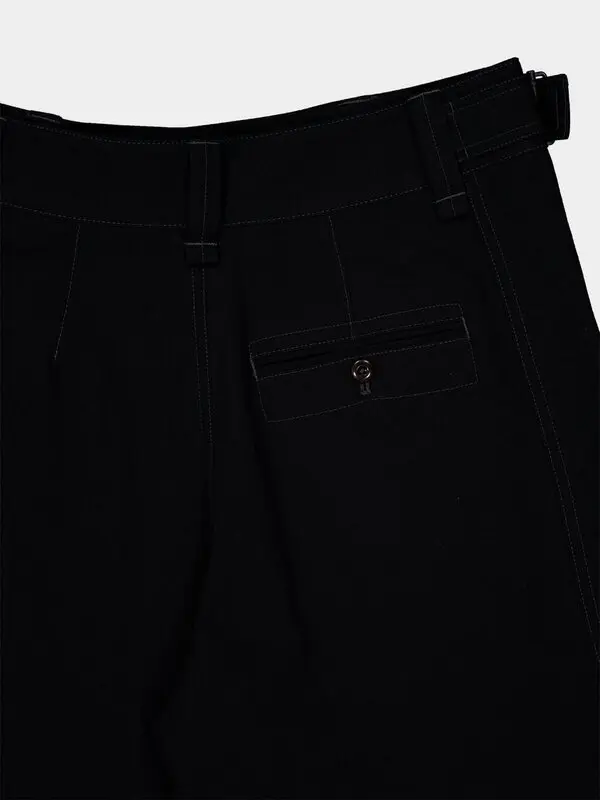 LEMAIRE Maxi Utility Wool Twill Pants