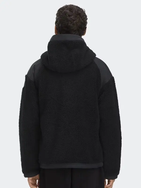 Canada Goose Reversible Alberni Fleece Bomber Jacket - Black