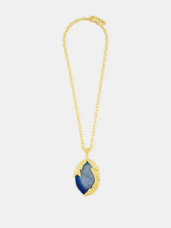 Sylvia Toledano Spellbound Agate Pendant Necklace