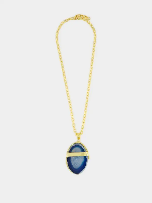 Sylvia Toledano Spellbound Agate Pendant Necklace