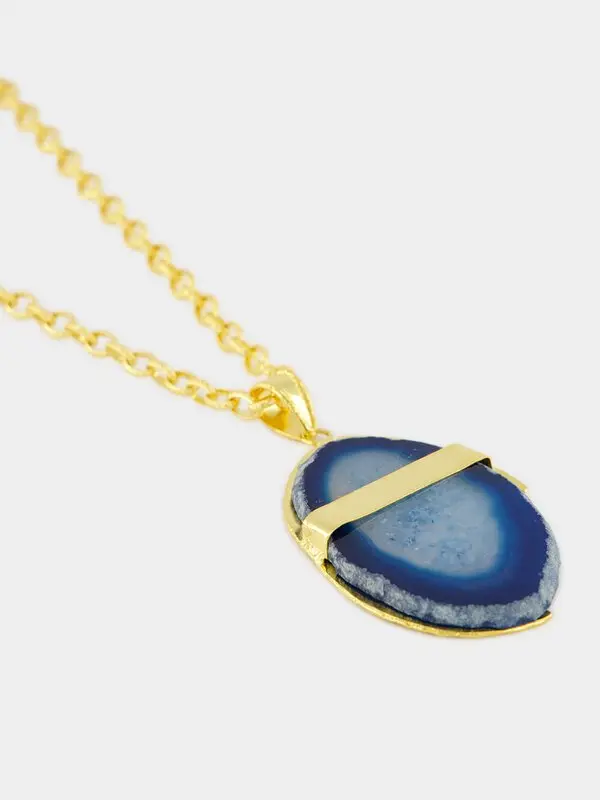 Sylvia Toledano Spellbound Agate Pendant Necklace