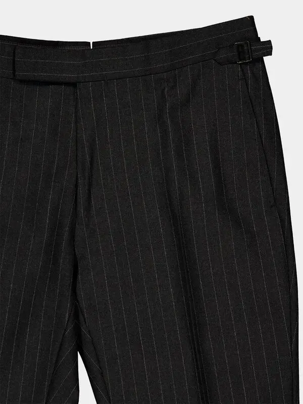 TOM FORD Dark Classic Wool Trousers