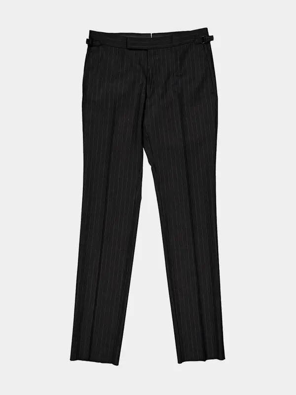 TOM FORD Dark Classic Wool Trousers