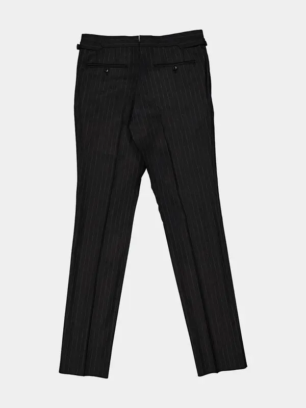 TOM FORD Dark Classic Wool Trousers