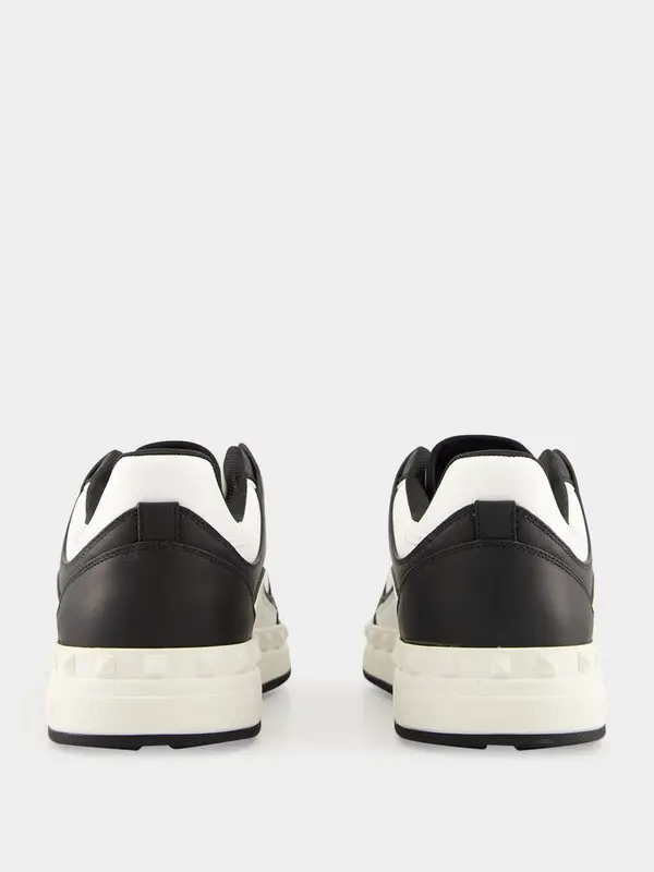 Valentino Garavani Freedots Calfskin Low-top Sneakers - Multicolour